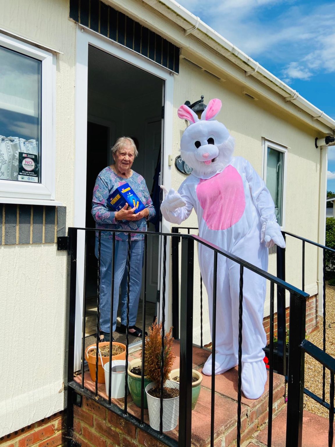 Easter bunny late egg delivery - Woodchurch Hub